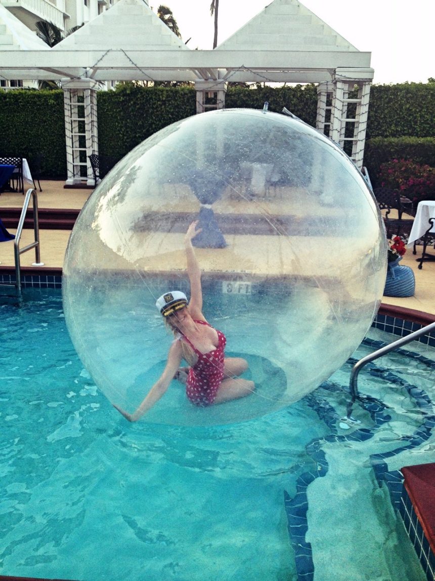 Water Ball Act (aka Floating Sphere or Bubble Act) - AntiGravity Orlando
