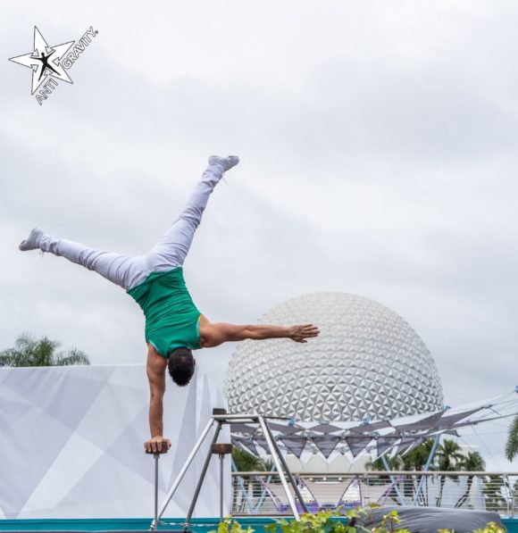 Hand Balancing Solo - AntiGravity Orlando